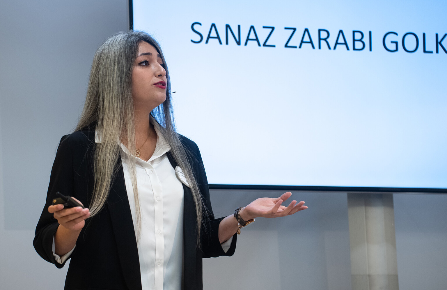 Sanaz Zarabi wins first place in Millennium Graduate Student Contest ...