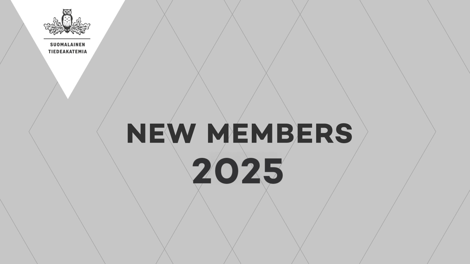 New members 2025 - Tiedeakatemia